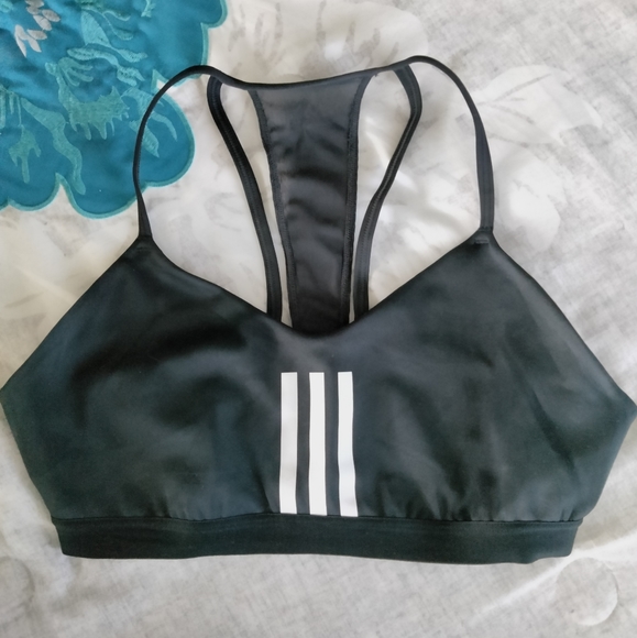 adidas | Intimates & Sleepwear | Adidas All Me 3 Stripes Mesh Bra ...